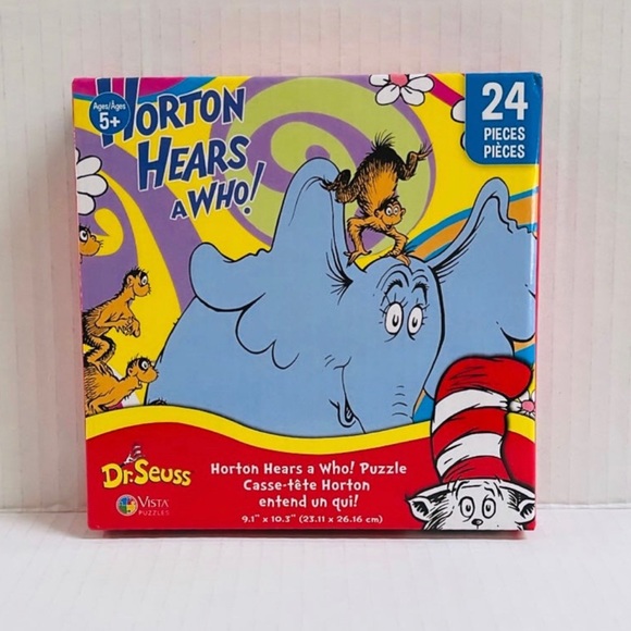 Dr. Seuss | Toys | Dr Seuss Horton Hears A Who 24 Piece Puzzle | Poshmark